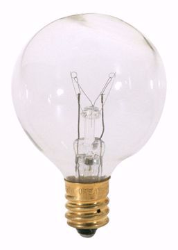 Bulbs N Lighting. SATCO S3847 40W G12 1/2 CAND CLEAR Incandescent Light ...
